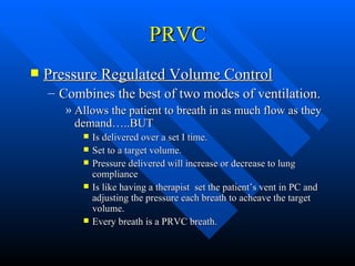 Vent modes | PPT