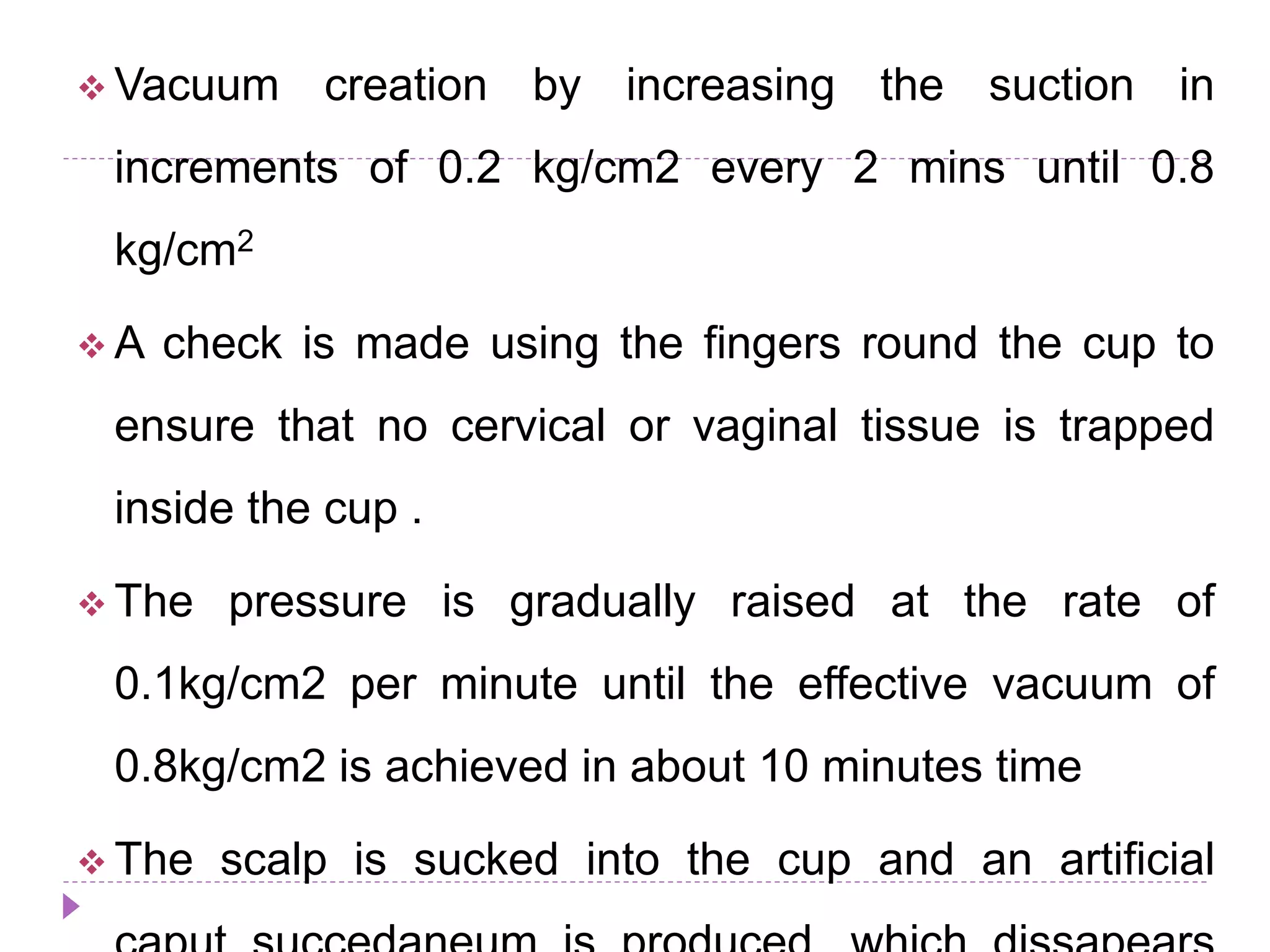 Ventouse delivery | PPTX