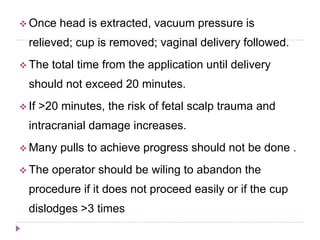 Ventouse delivery | PPTX