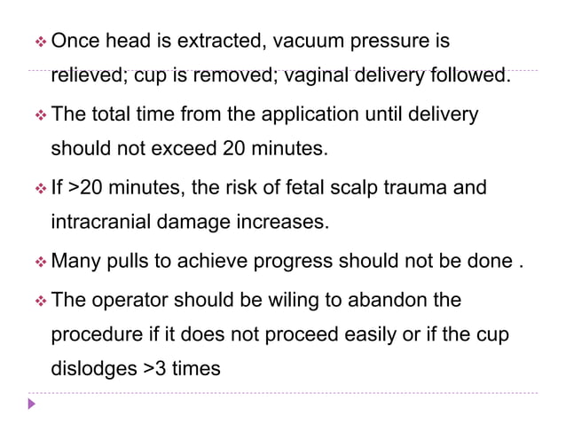 Ventouse delivery | PPTX | Pregnancy | Reproductive Health