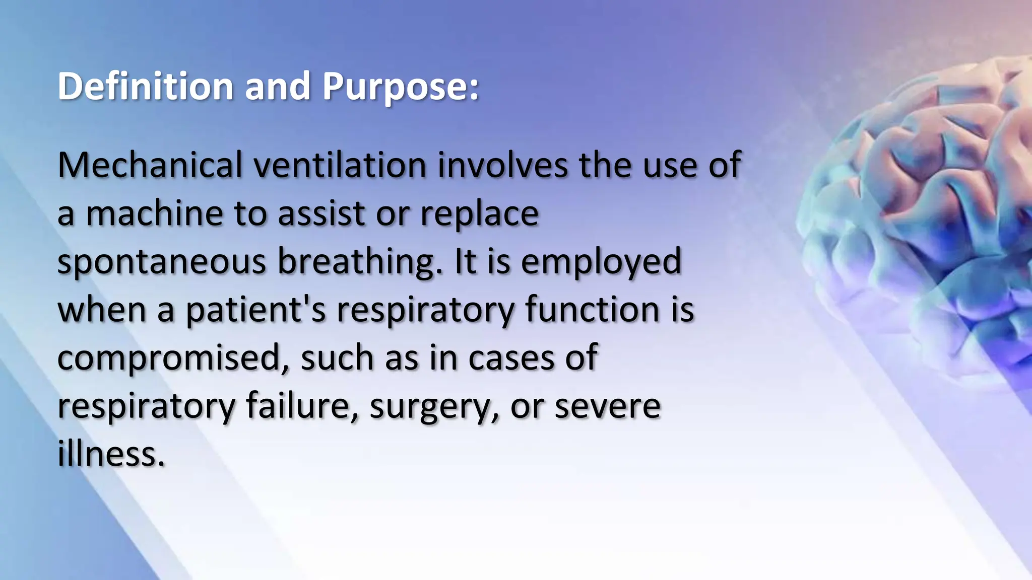 Mechanical ventilation to understand basics of mechanical ventilation ...