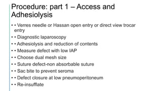 Ventral and incisional hernias and management.pptx