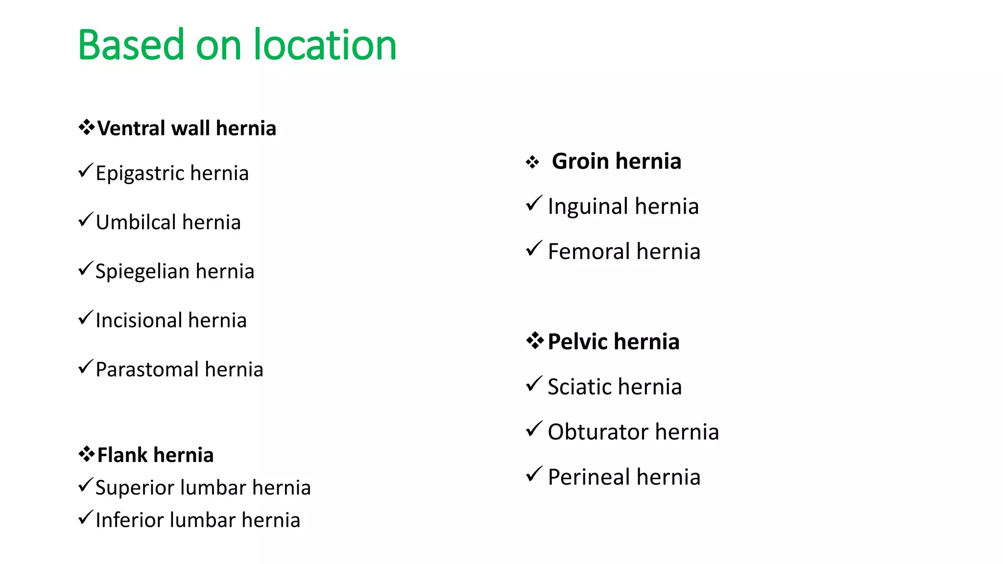 Ventral hernia | PPTX
