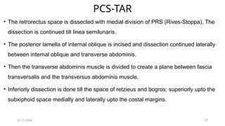 Ventral hernia, diagnosis, management and treatment | PPTX