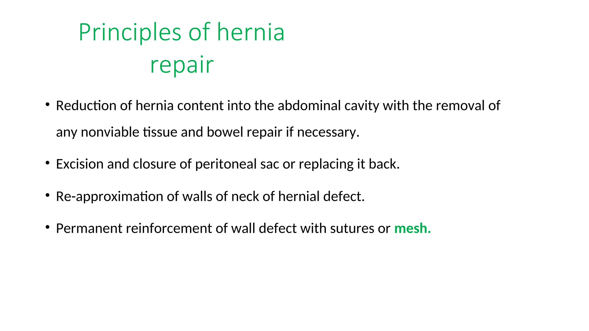 VENTRAL HERNIA - Abdominal Wall Reconstruction AWR - Surgery -Repair ...