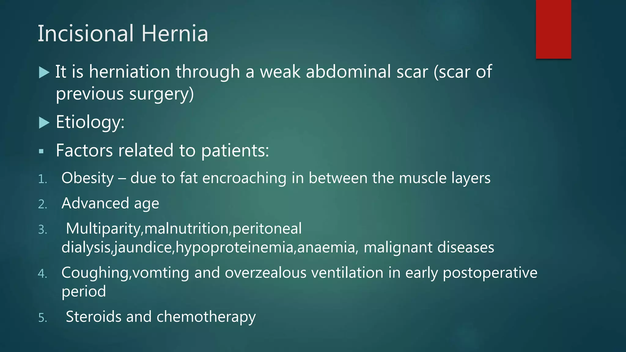 Ventral hernia management | PPTX