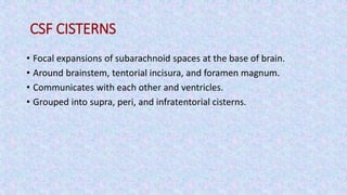 VENTRICLES AND CISTERNS OF HUMAN BRAIN.pptx
