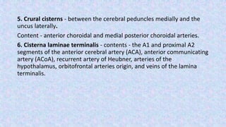 VENTRICLES AND CISTERNS OF HUMAN BRAIN.pptx
