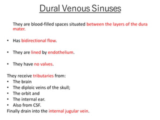 Ventricles,csf and dural sinuses anudeep singh | PPT