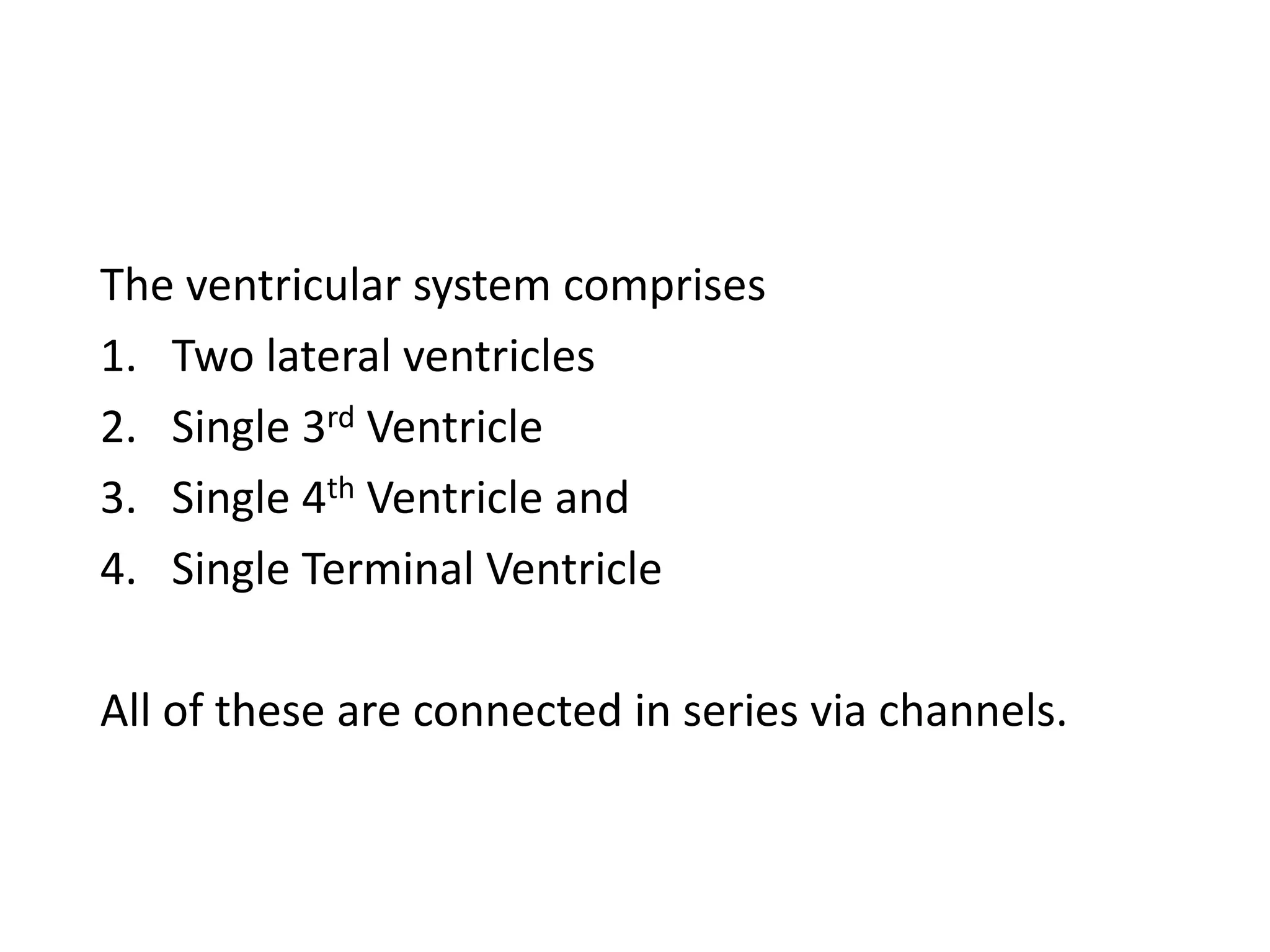 Ventricles of the brain | PPTX