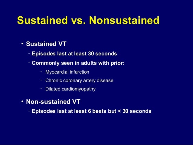 Ventricular arrhythmias