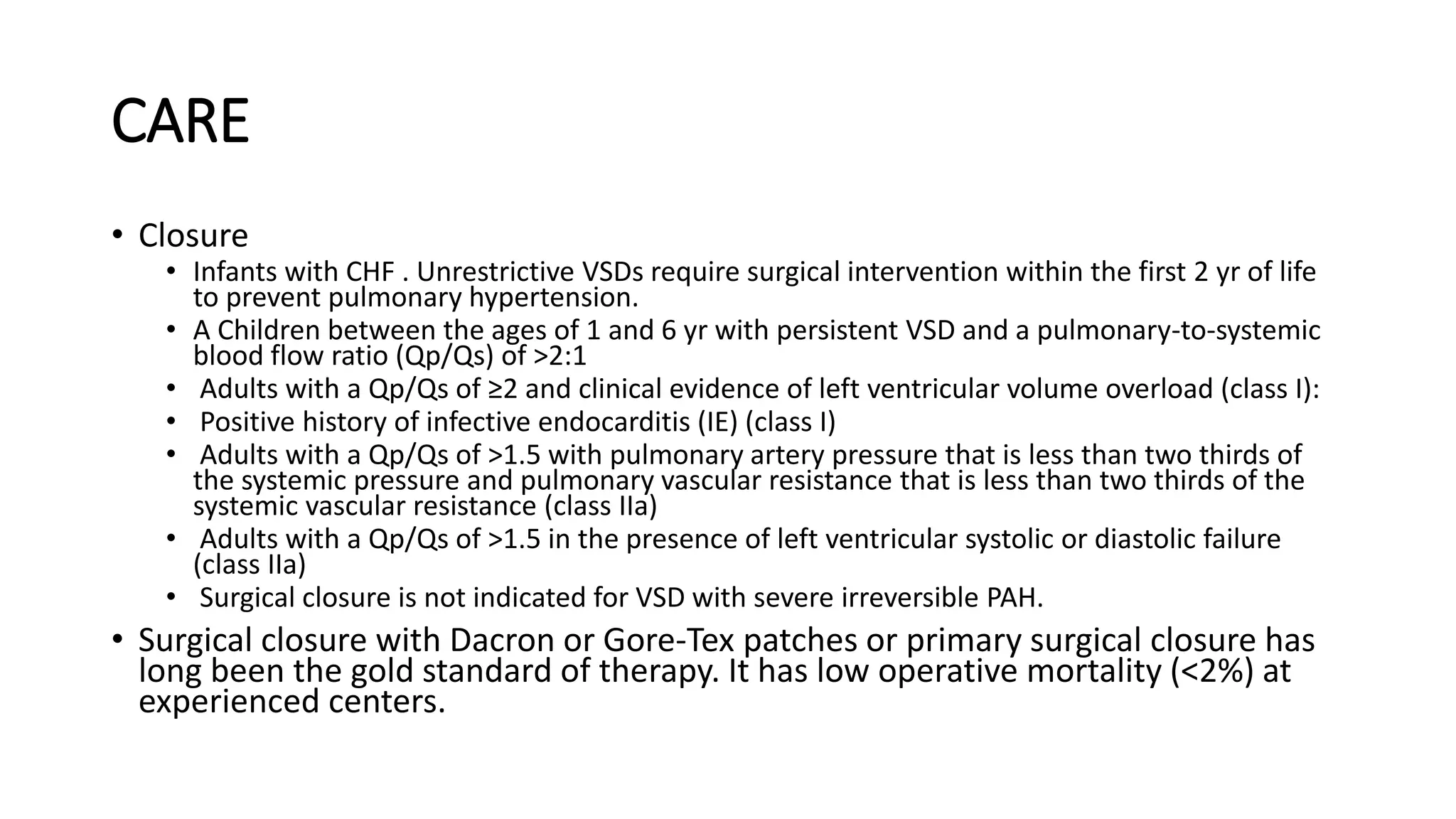 Ventricular septal defect | PPT