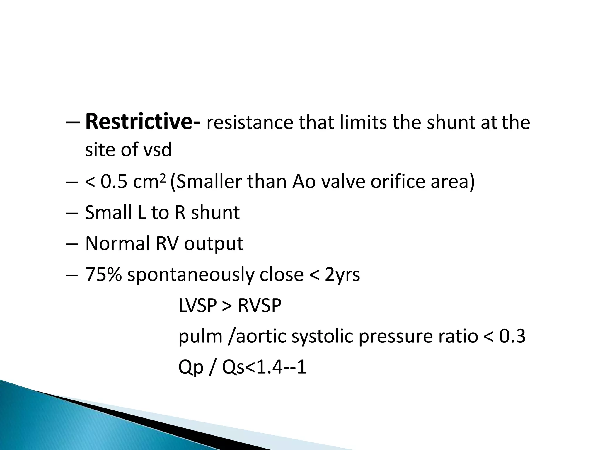 Ventricular septal defect | PPTX