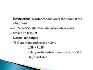 Ventricular septal defect | PPTX