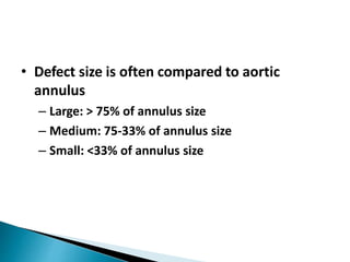 Ventricular septal defect | PPTX
