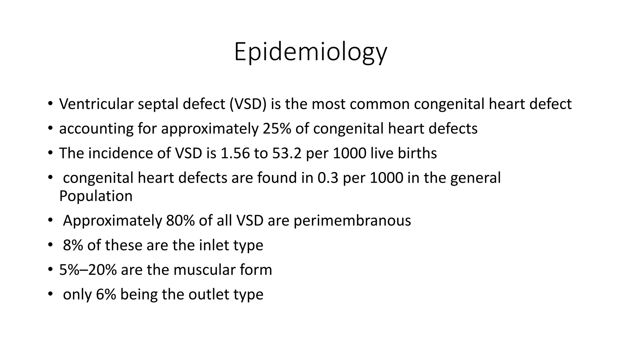 Ventricular septal defect | PPTX