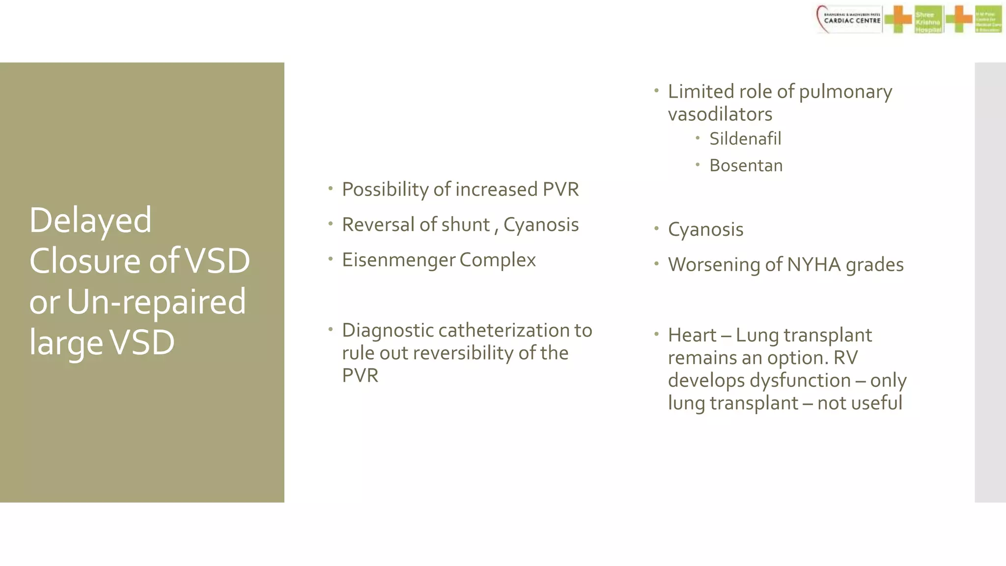 Ventricular septal defect | PPT