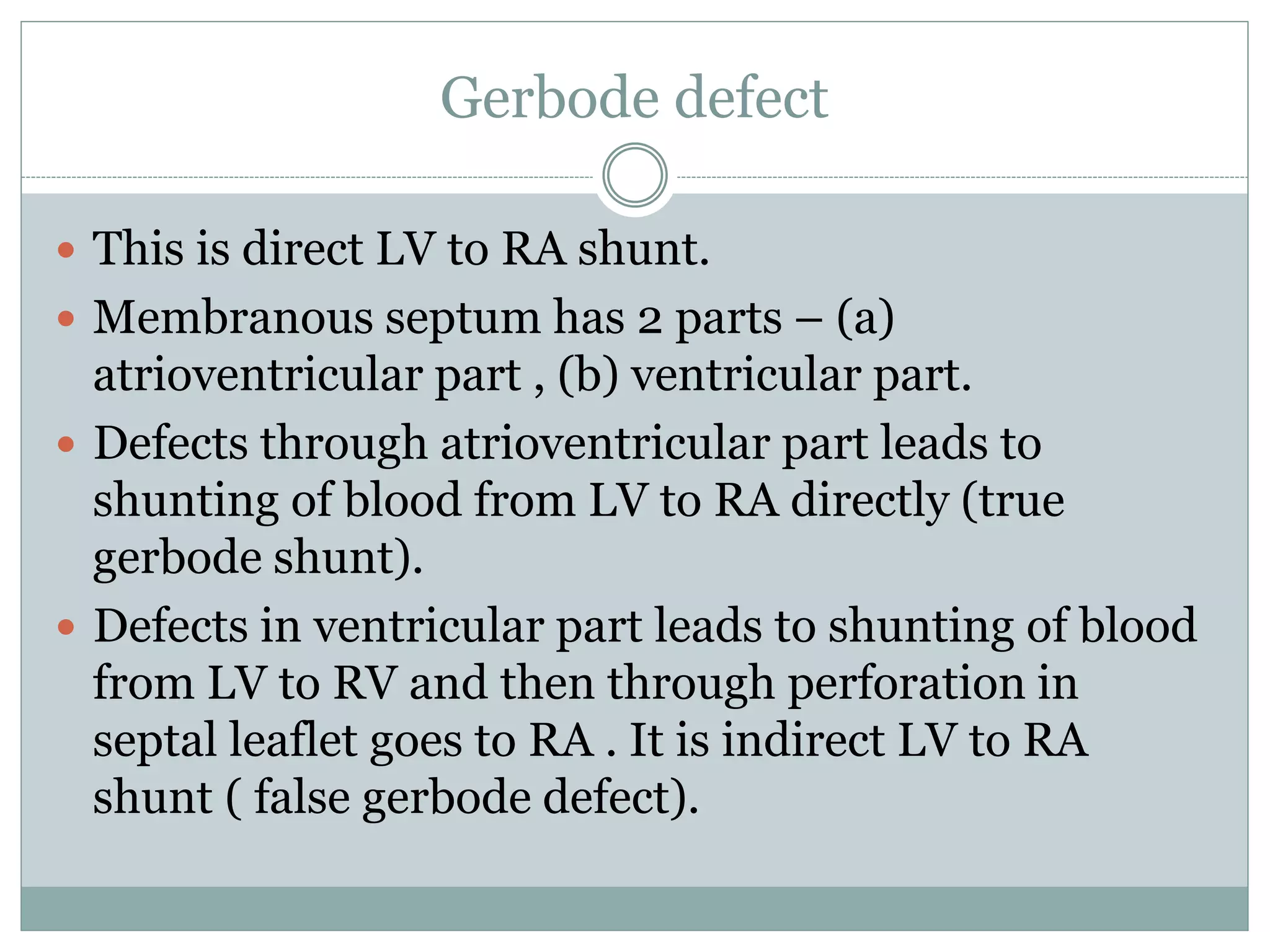 Ventricular septal defects | PPTX