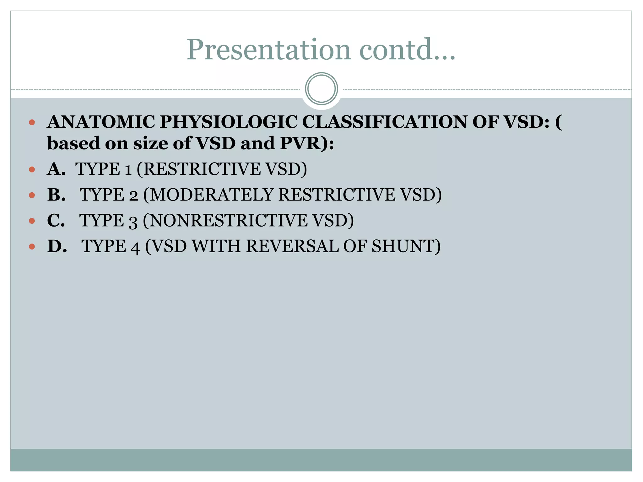 Ventricular septal defects | PPTX