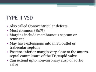 Ventricular septal defect (vsd) | PPTX