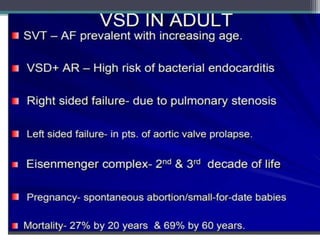 Ventricular septal defect (vsd) | PPTX