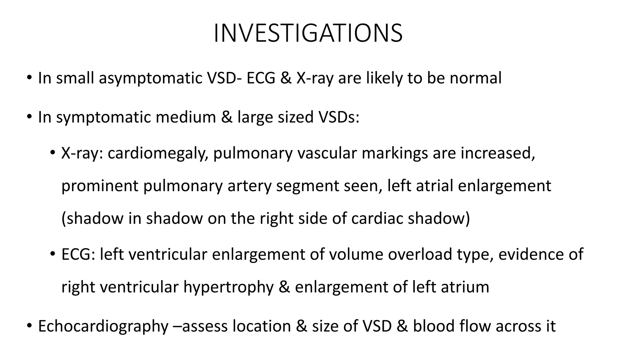 Ventricular septal defect (vsd) | PPTX