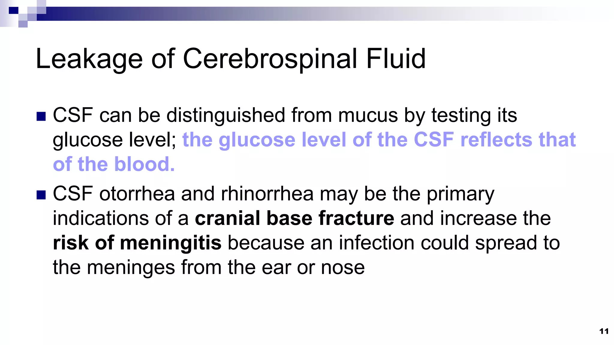 Ventricular system of the brain | PPTX