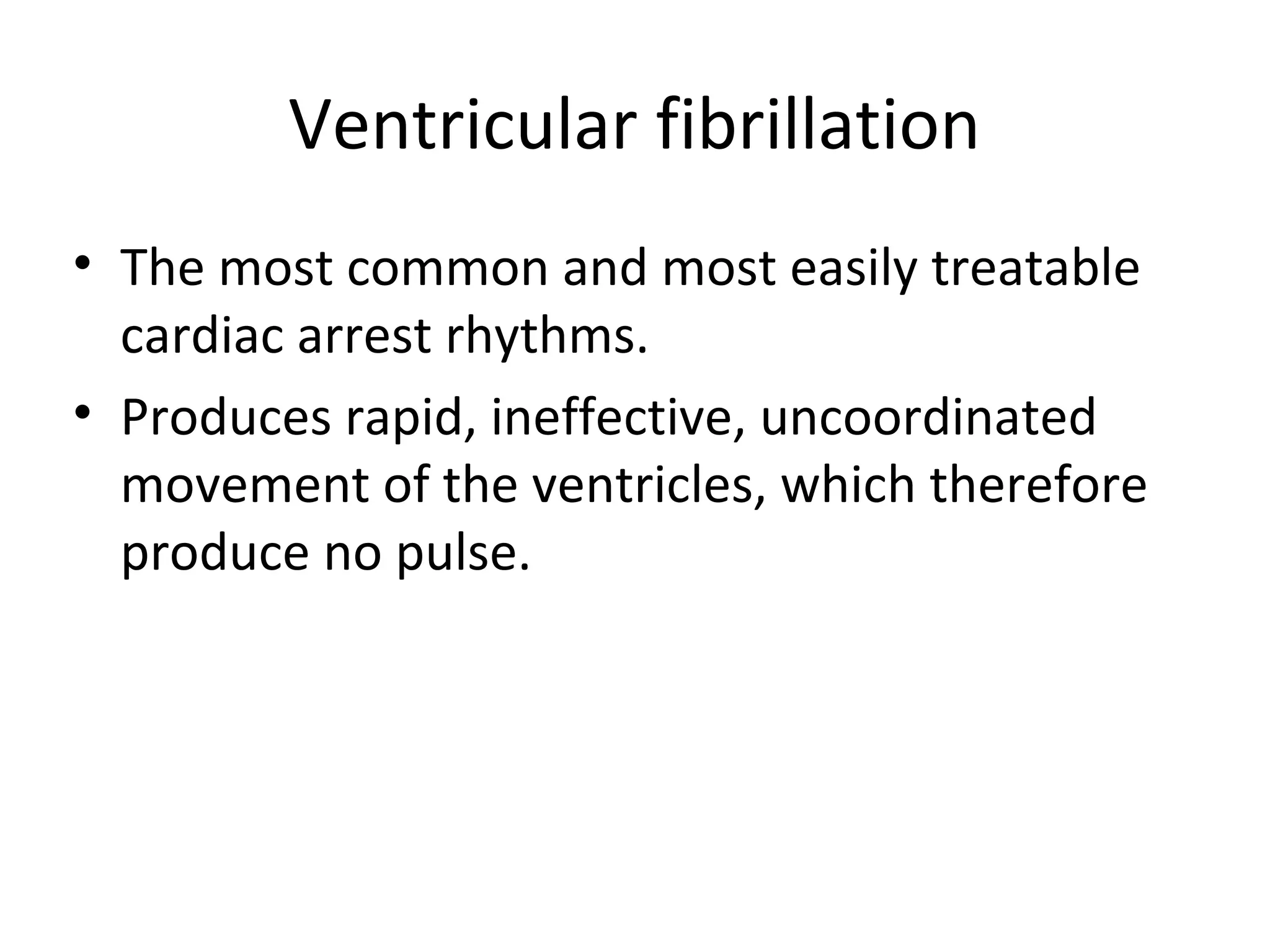 Ventricular tachyarrhythmias | PPT