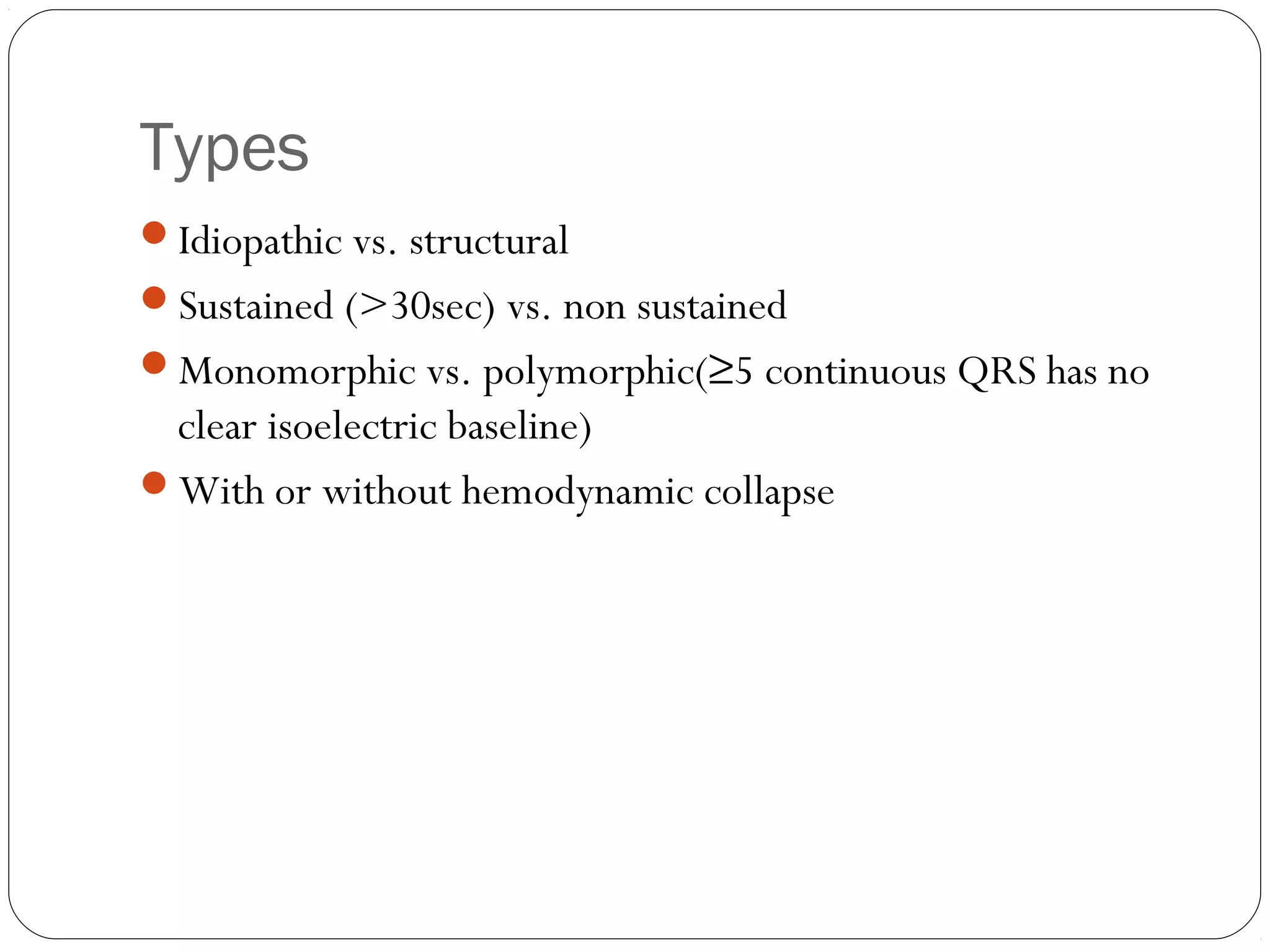 Ventricular tachycardia | PPT