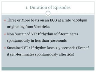 Ventricular tachycardia | PPTX