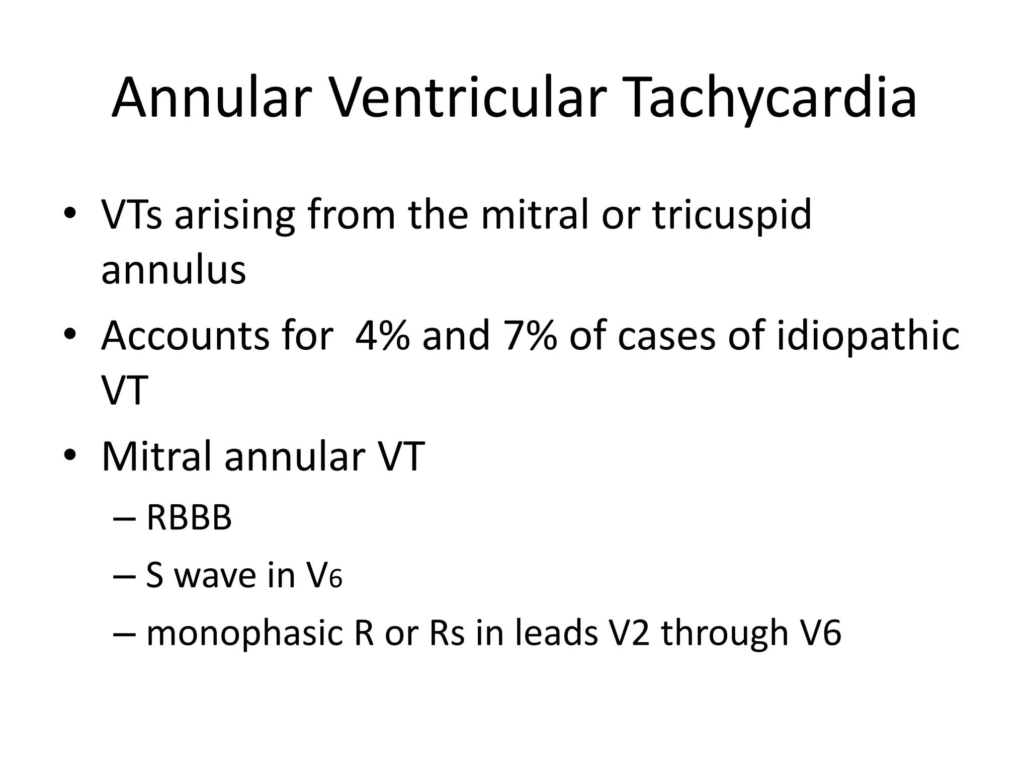 Ventricular tachycardia | PPTX