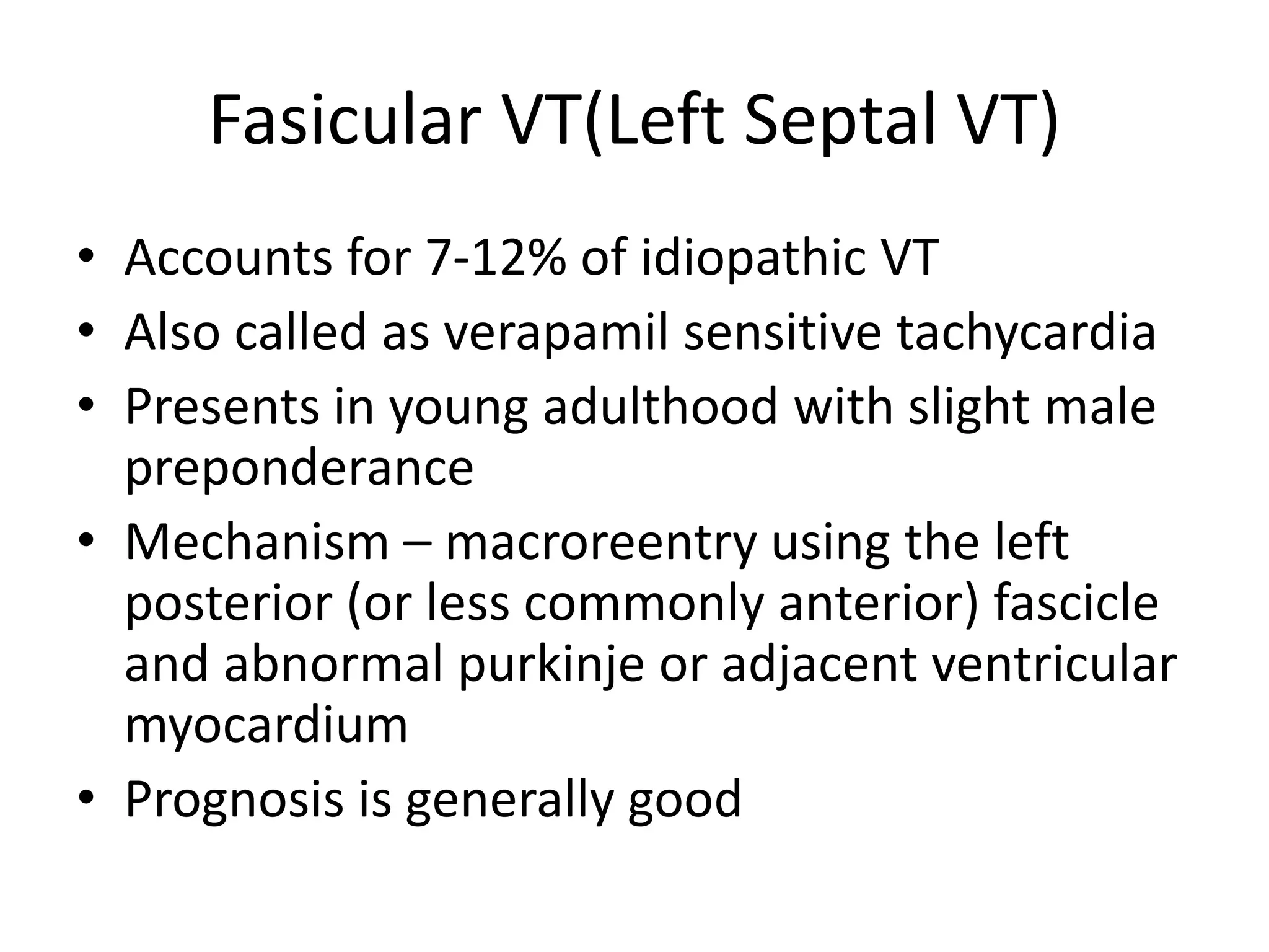 Ventricular tachycardia | PPTX
