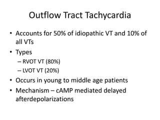 Ventricular tachycardia | PPTX