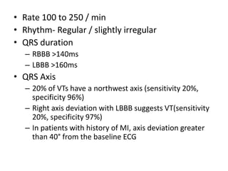 Ventricular tachycardia | PPTX
