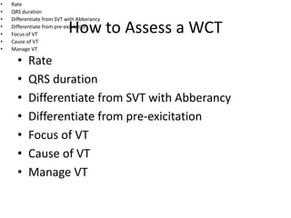 Ventricular tachycardia | PPTX