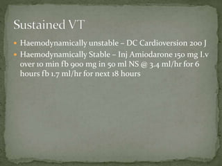 Ventricular tachycardia | PPT