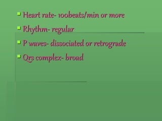 Ventricular tachycardia | PPT