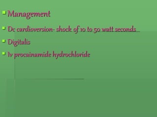 Ventricular tachycardia | PPT