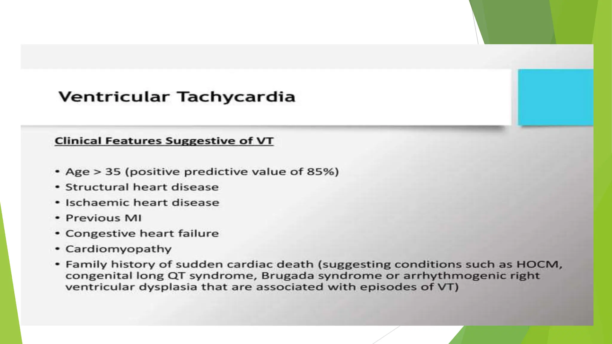 VENTRICULAR TACHYCARDIA..............pptx