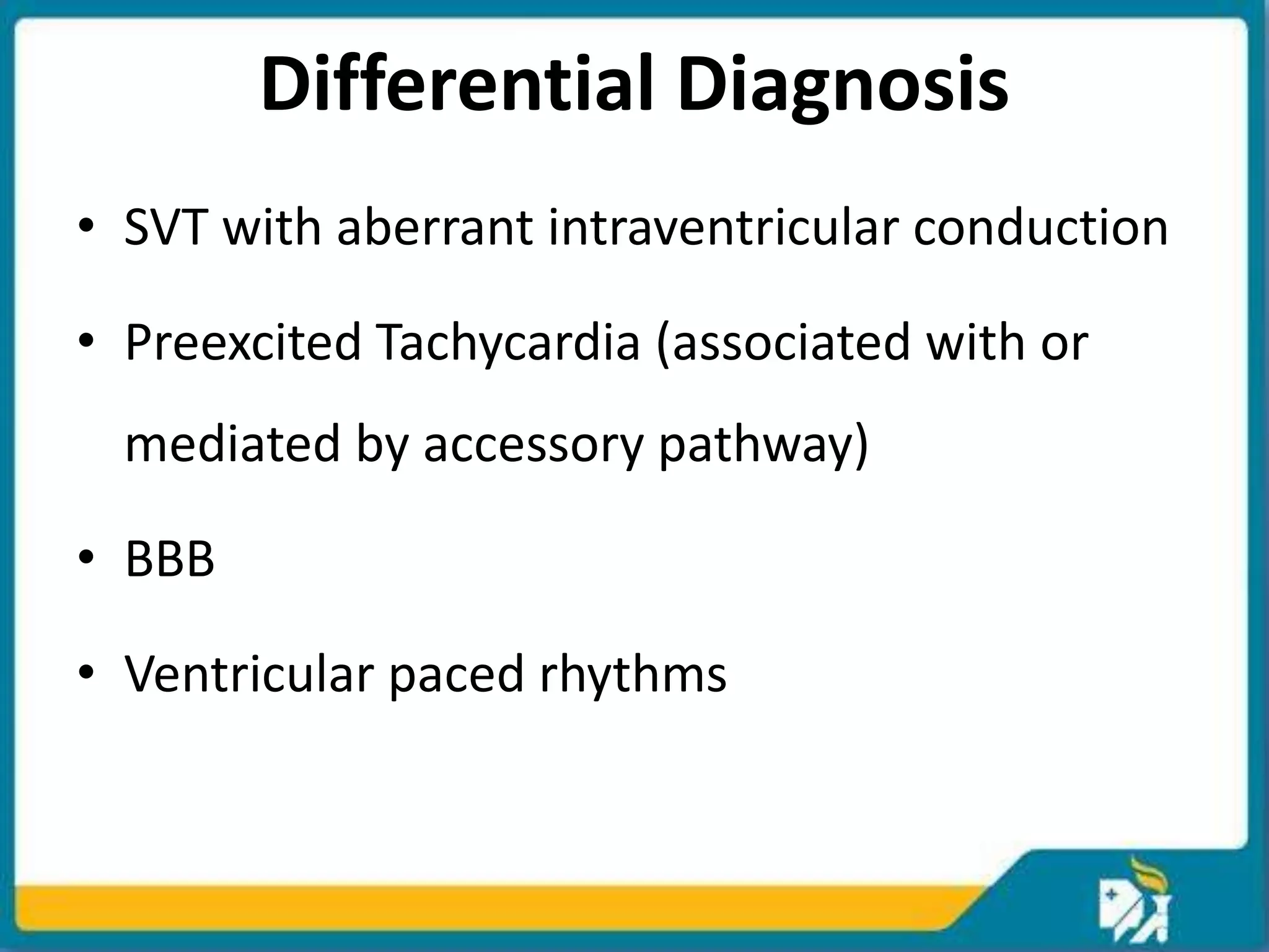 Ventricular tachycardia | PPTX