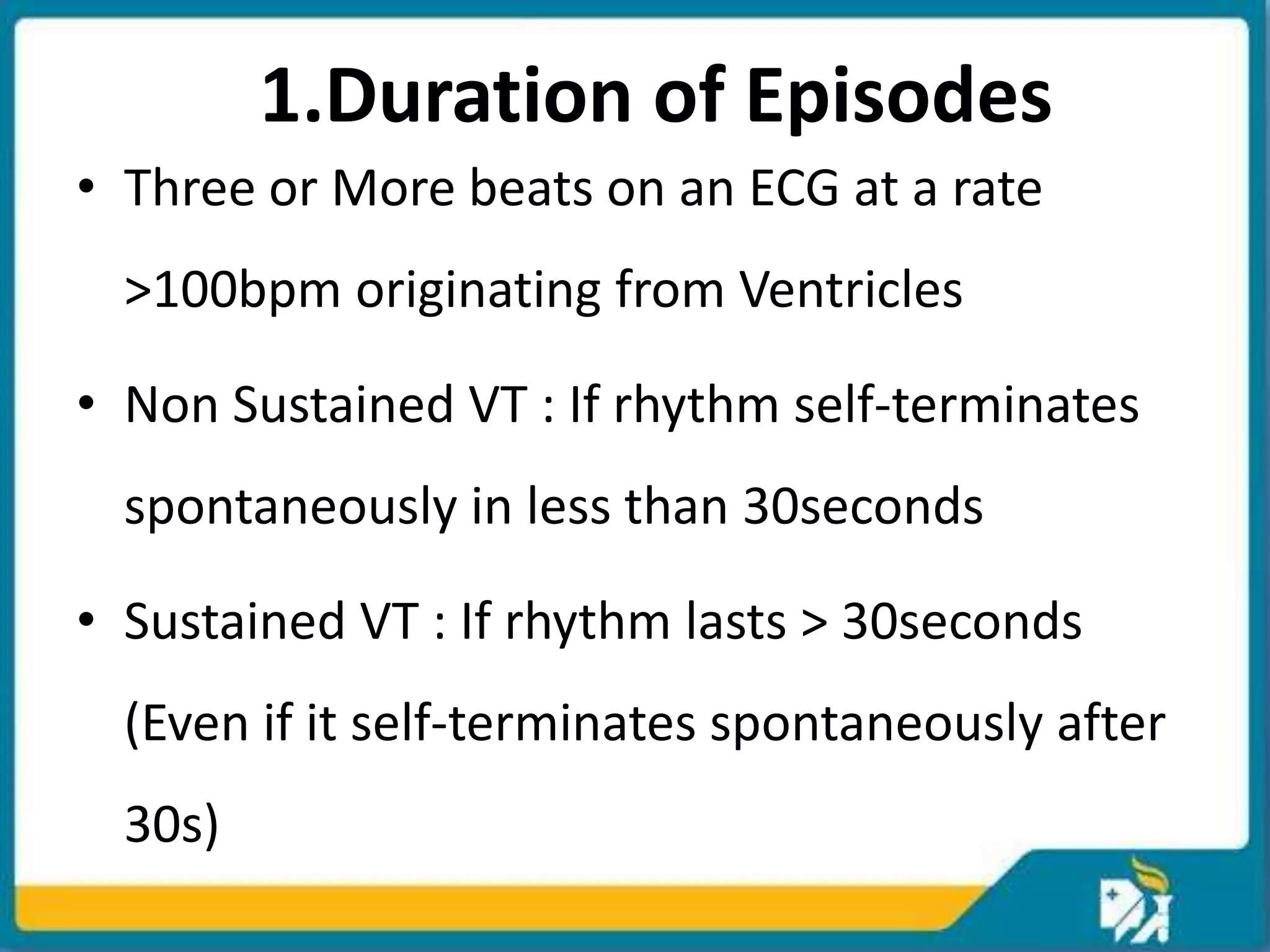 Ventricular tachycardia | PPTX
