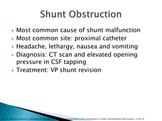 Ventriculoperitoneal (VP) Shunt Complication | PPTX