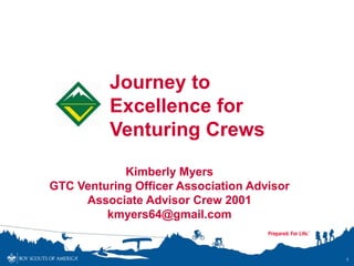 Venturing Journey to Excellence - Crews 2014 | PPT