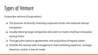 What is Venture? Types and Importance of Venture | PPTX