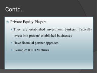 Venture capital | PPTX | Venture Capital | Business Banking & Finance