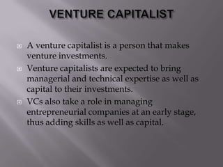 Venture capital (Reliance Ventures) | PPT