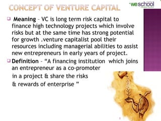 Venture capital | PPT