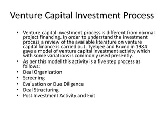 Venture capital | PPTX