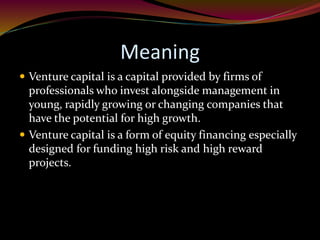 Venture capital | PPTX