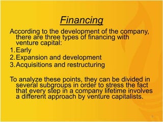 VENTURE CAPITAL .ppt